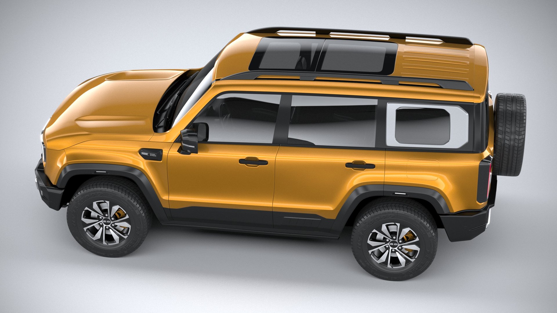 3D BAIC Beijing BJ40 2023 Model - TurboSquid 2206215