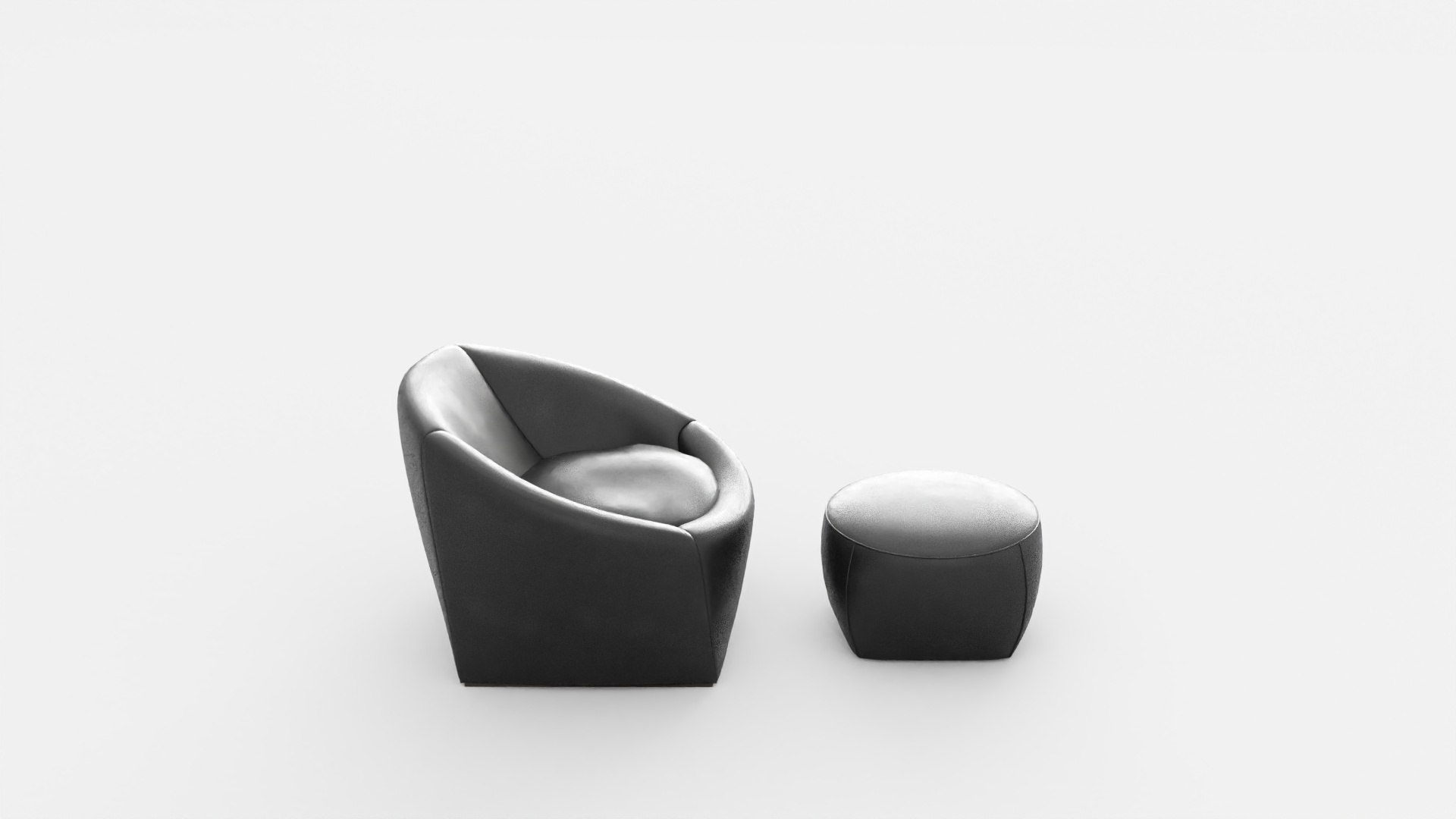3D Minotti Capri Base Armchair - TurboSquid 2201783