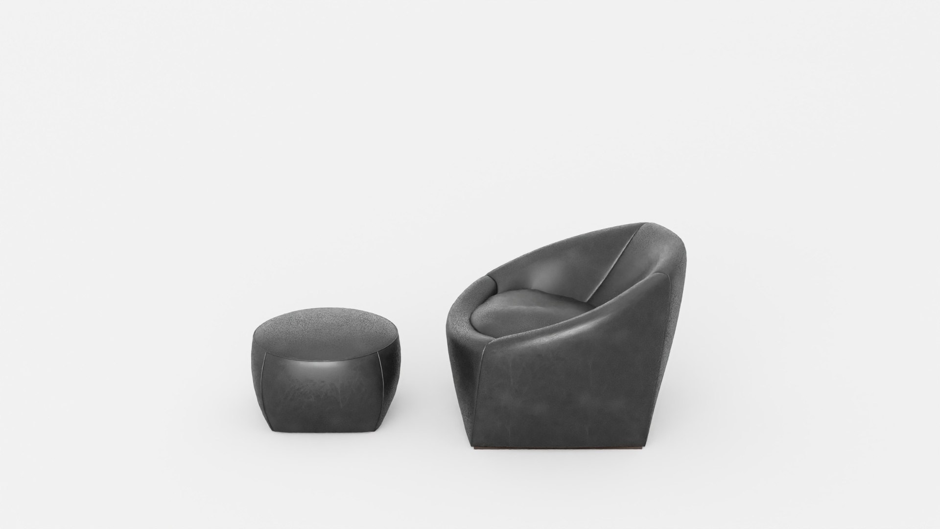 3D Minotti Capri Base Armchair - TurboSquid 2201783