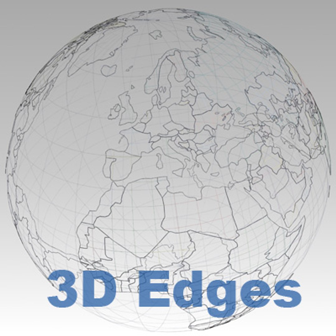 Lands Mapping Earth 3d Model