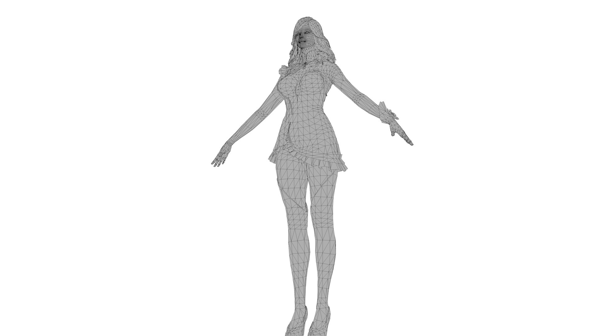 Warrior Woman Model - TurboSquid 2368419