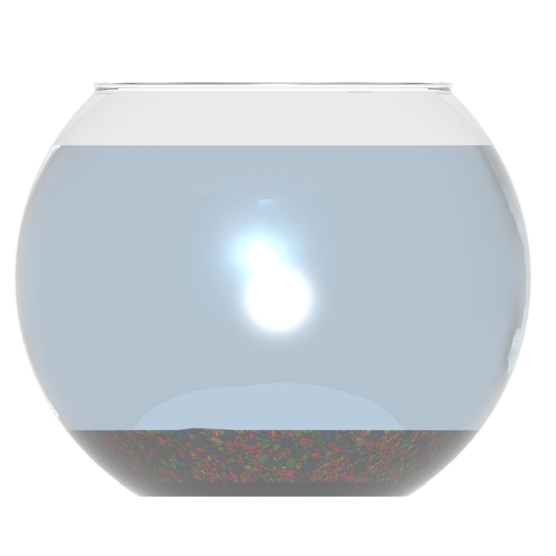 3d Model Fish Bowl Fishbowl