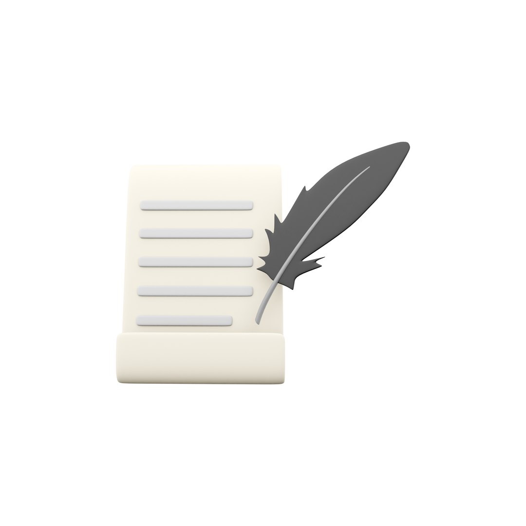 3D Writing - TurboSquid 2014615