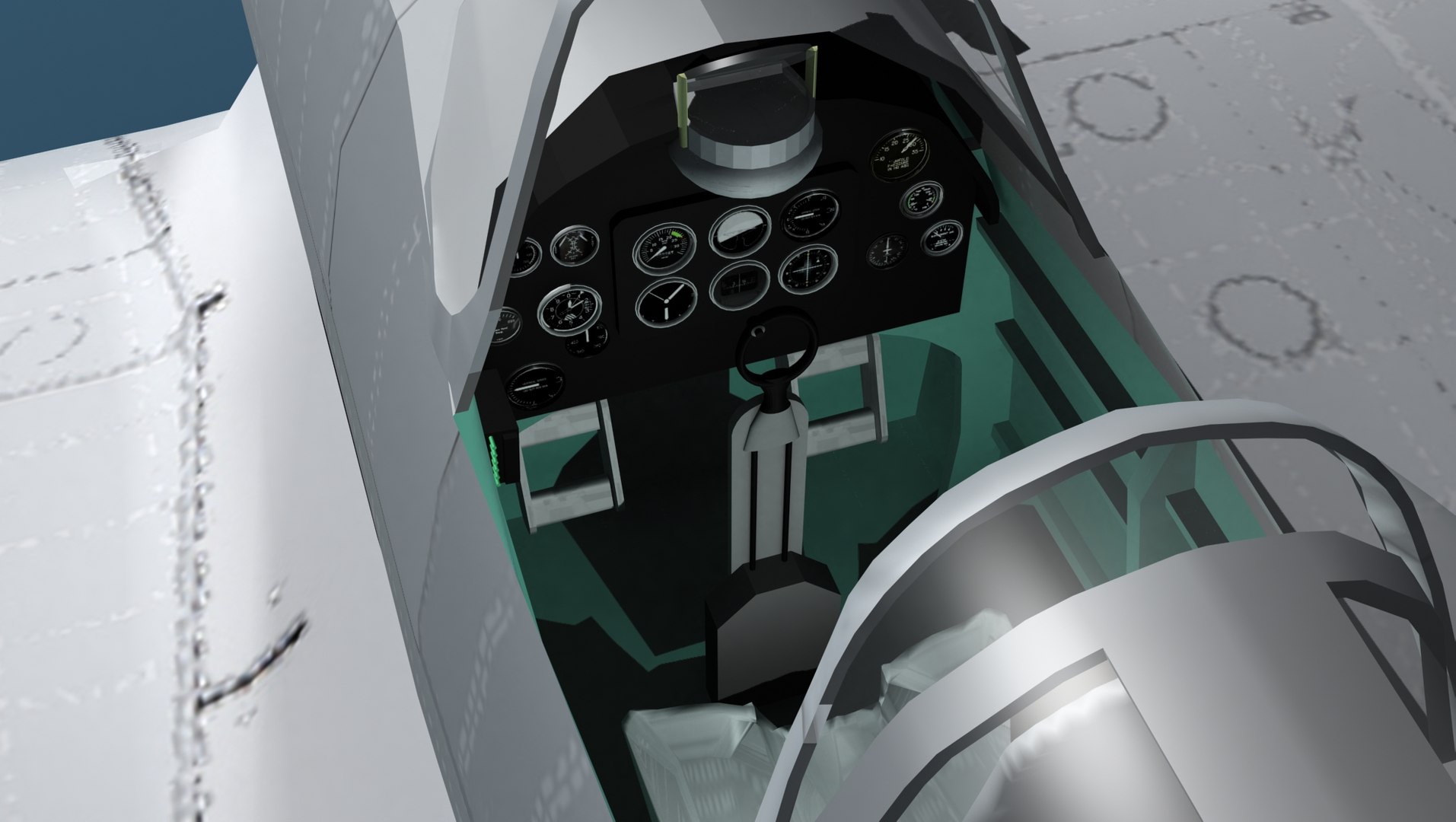 Supermarine Spitfire Mk XXII V12 Ireland 3D Model - TurboSquid 1925745