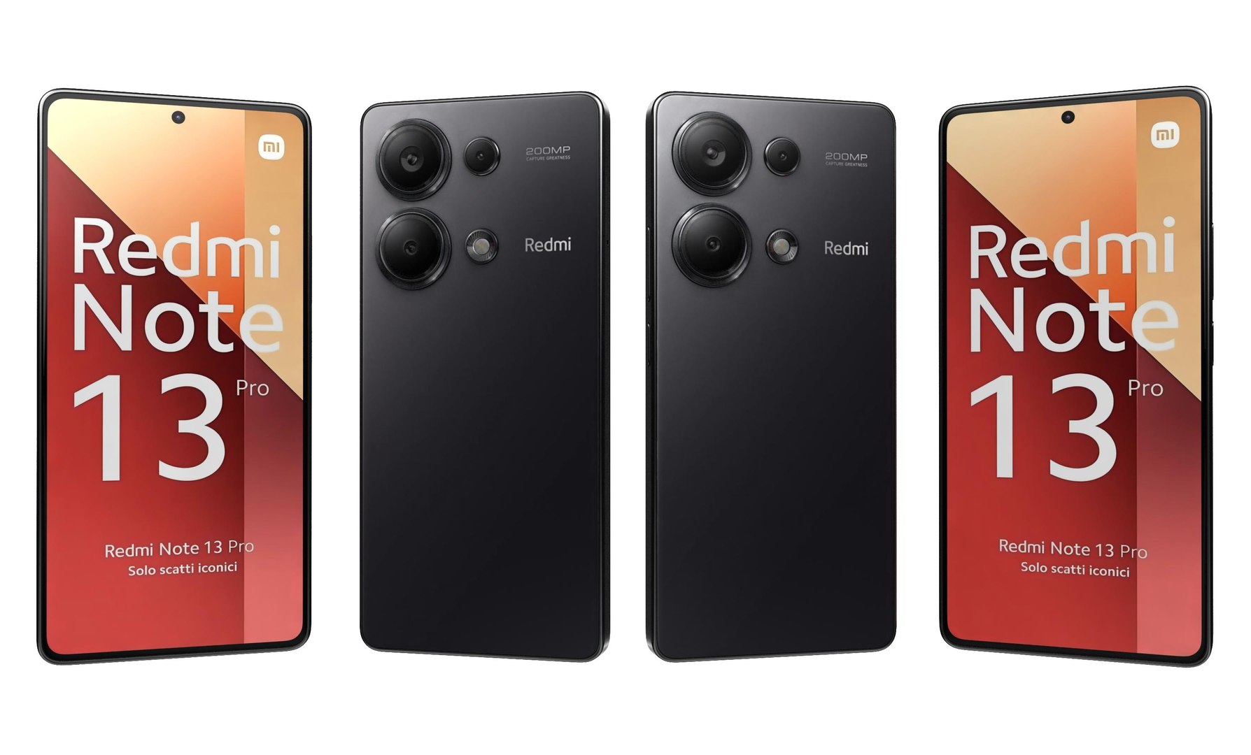 3D Redmi Note 13 Pro All Colors Model - TurboSquid 2183285