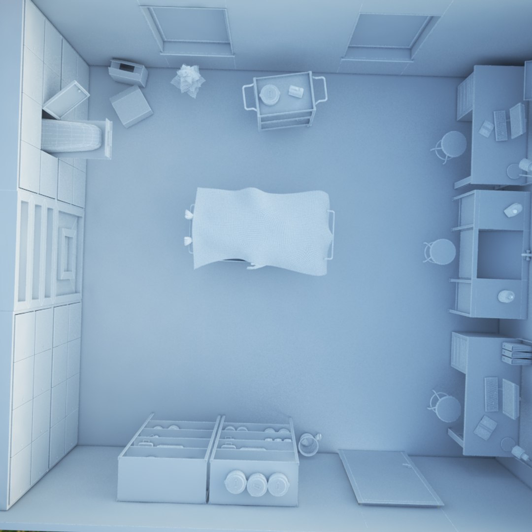 3D Experimental Laboratory Model - TurboSquid 1216659