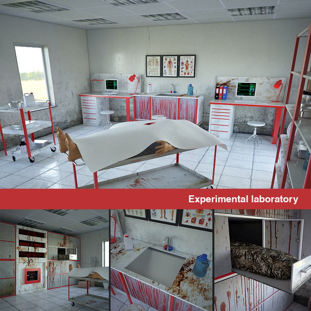 3D Experimental Laboratory Model - TurboSquid 1216659