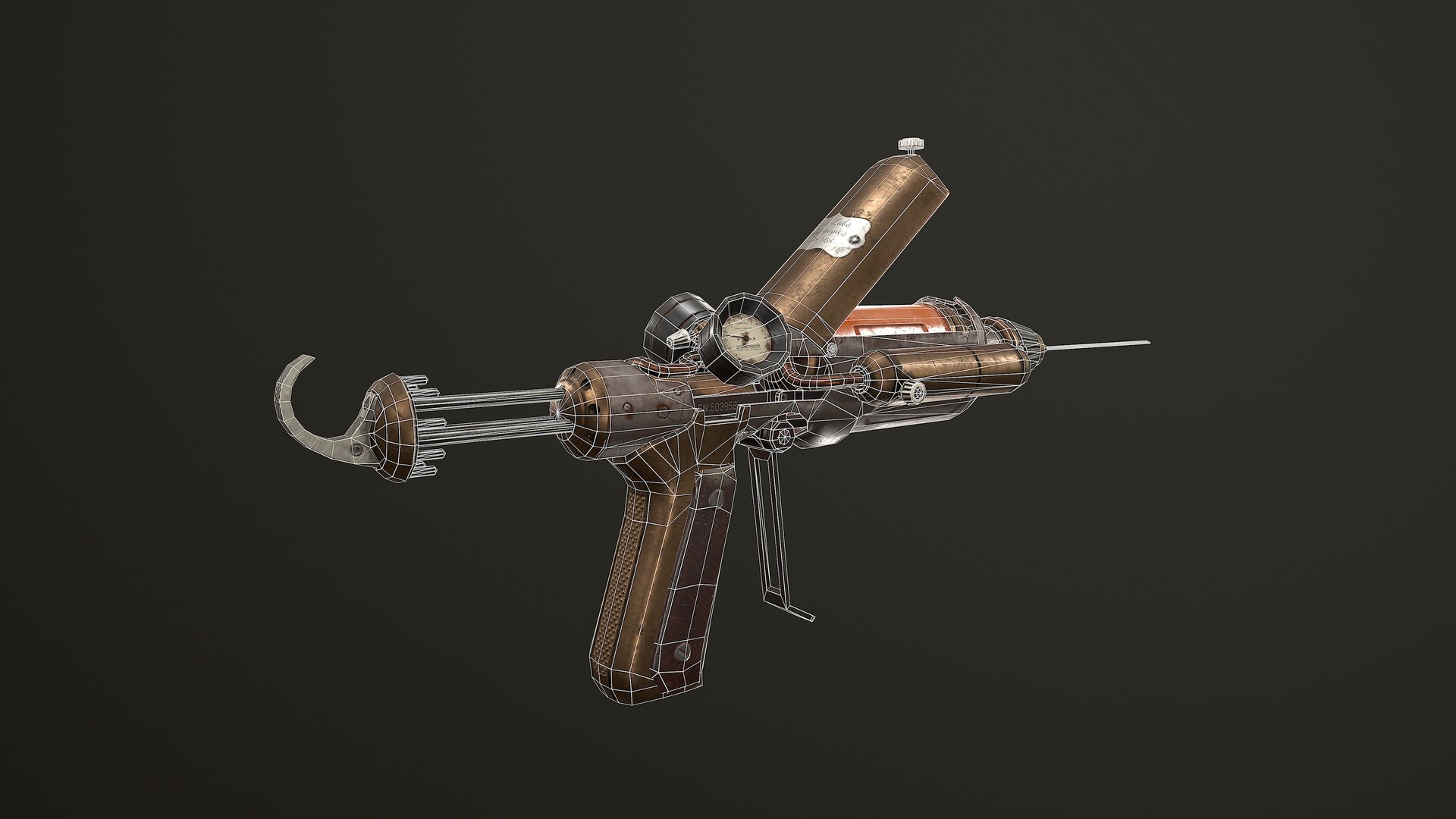 Gameready Steampunk Needle 3D Model - TurboSquid 1376733
