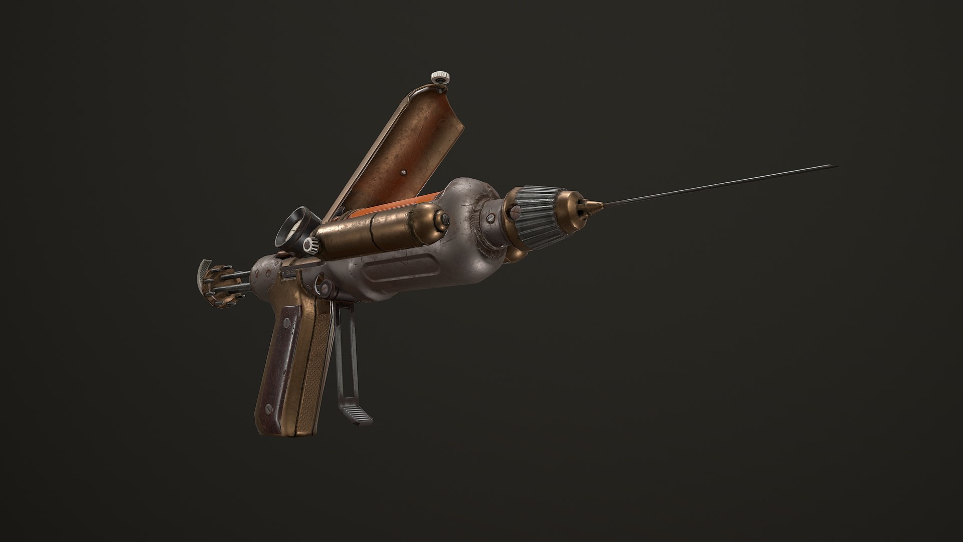 Gameready Steampunk Needle 3D Model - TurboSquid 1376733