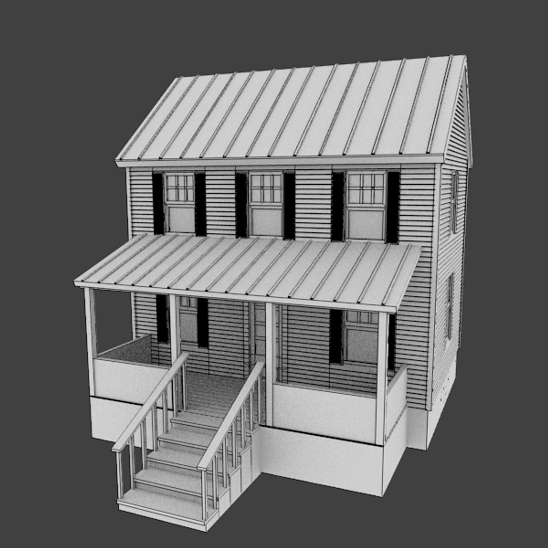 Story House 3d Model