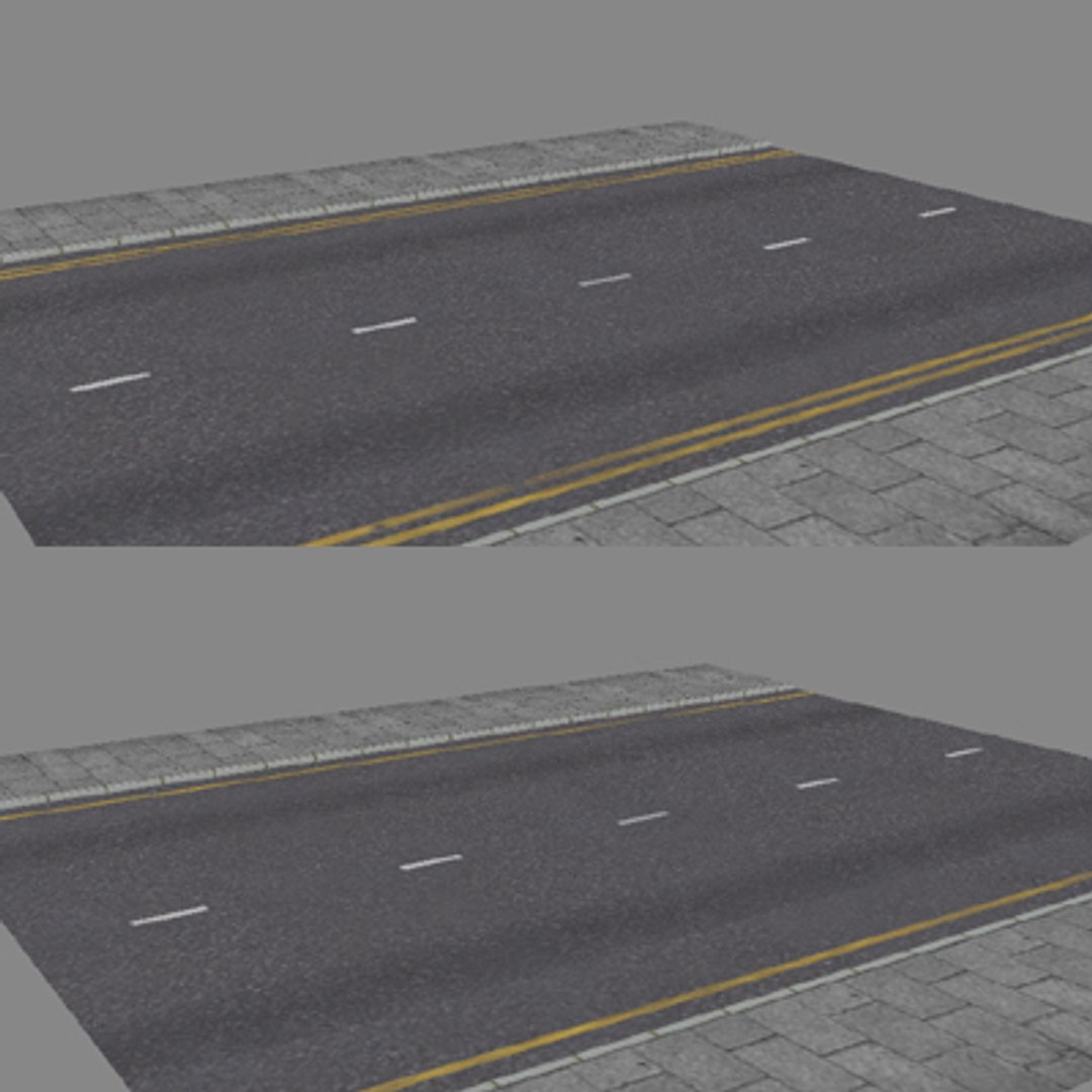 Road Kit 3d Model
