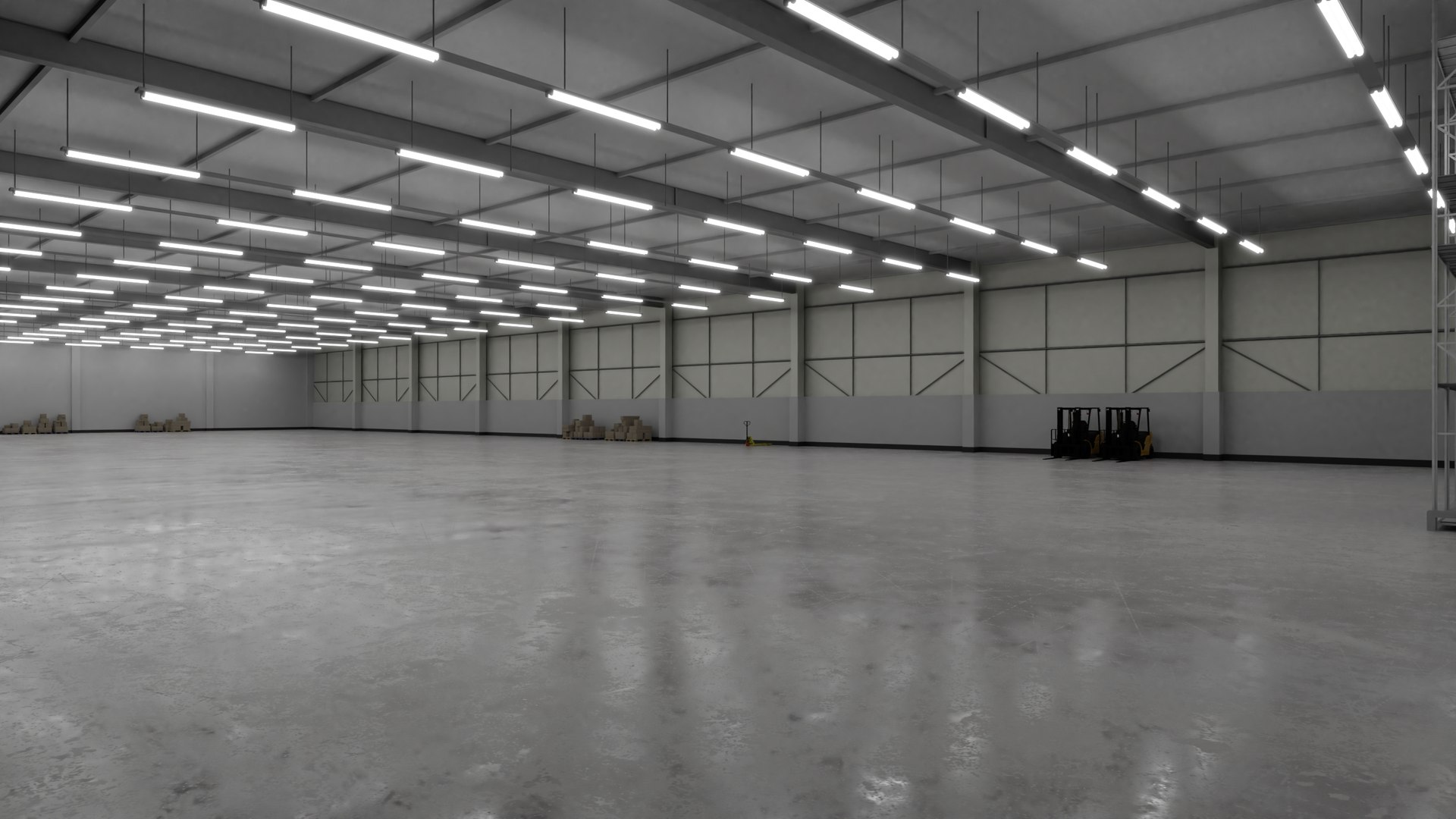 3D Industrial Building Interior 3b - TurboSquid 1266578