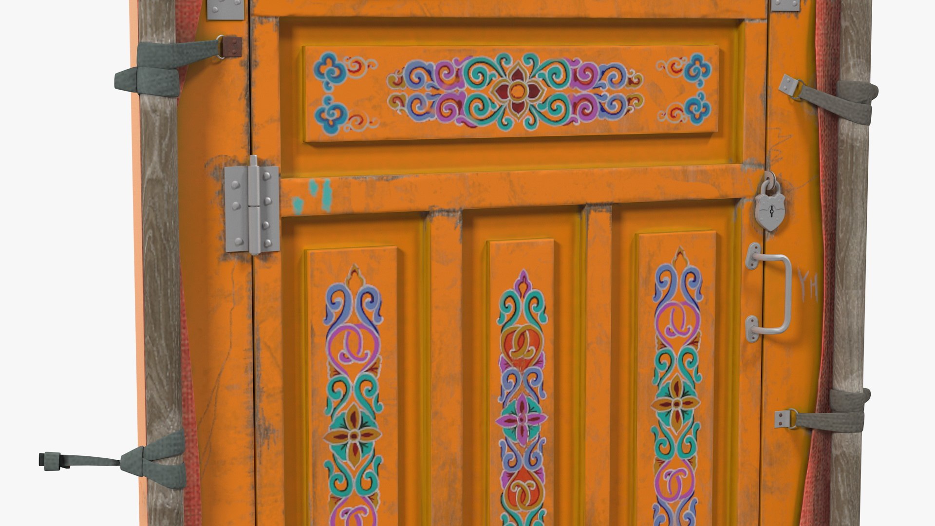 Yurt Entrance 3D Model - TurboSquid 1443457