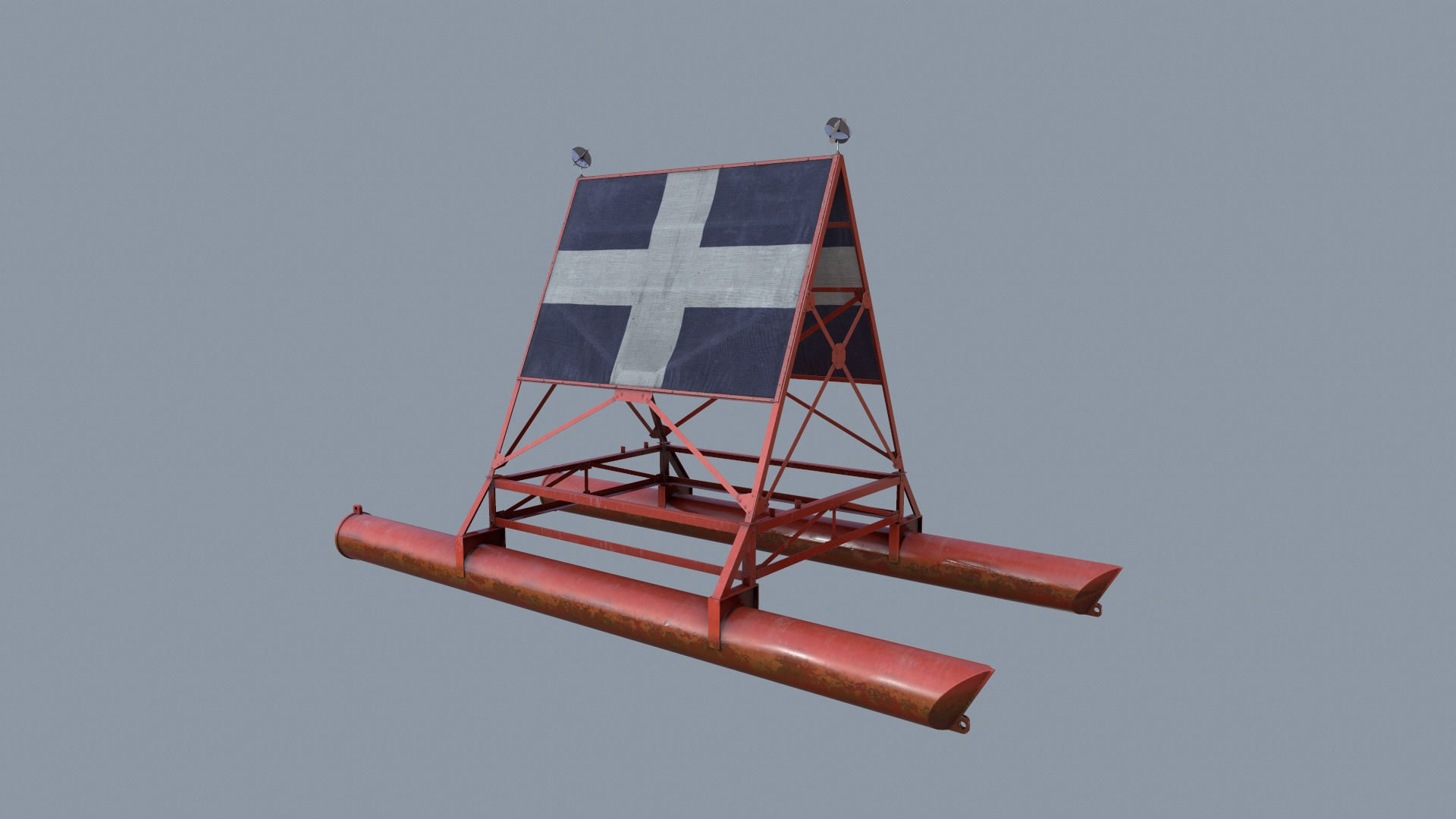 Ship Gunnery Target Model - TurboSquid 2230220