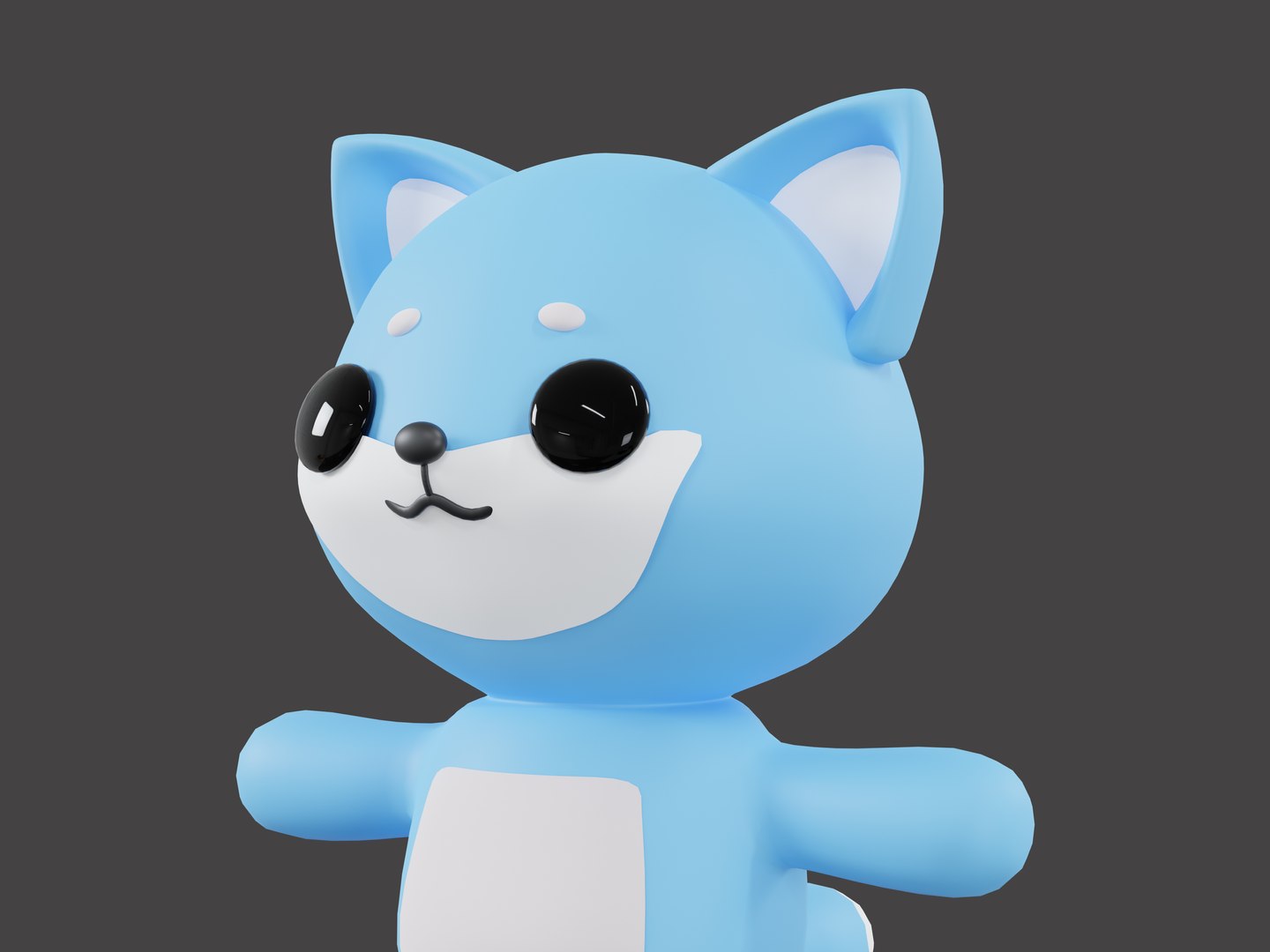 Shiba dog 3D model - TurboSquid 1952569