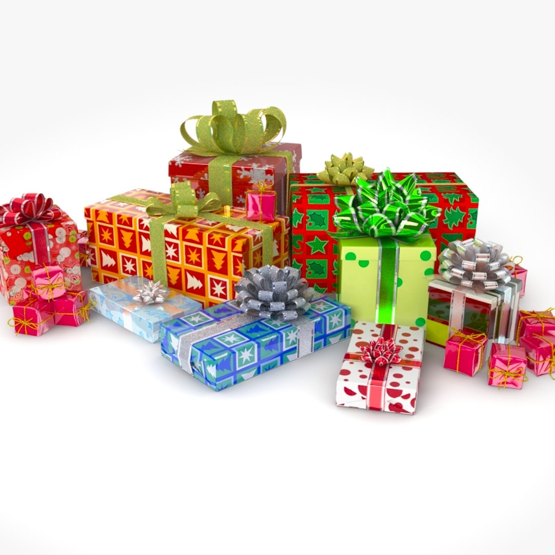 3ds Max Christmas Presents
