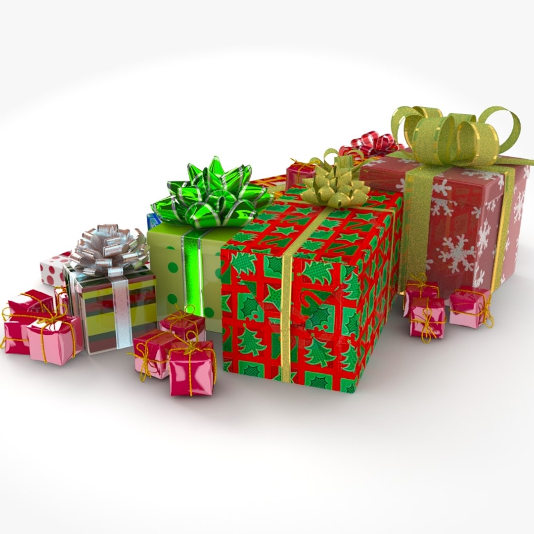 3ds Max Christmas Presents
