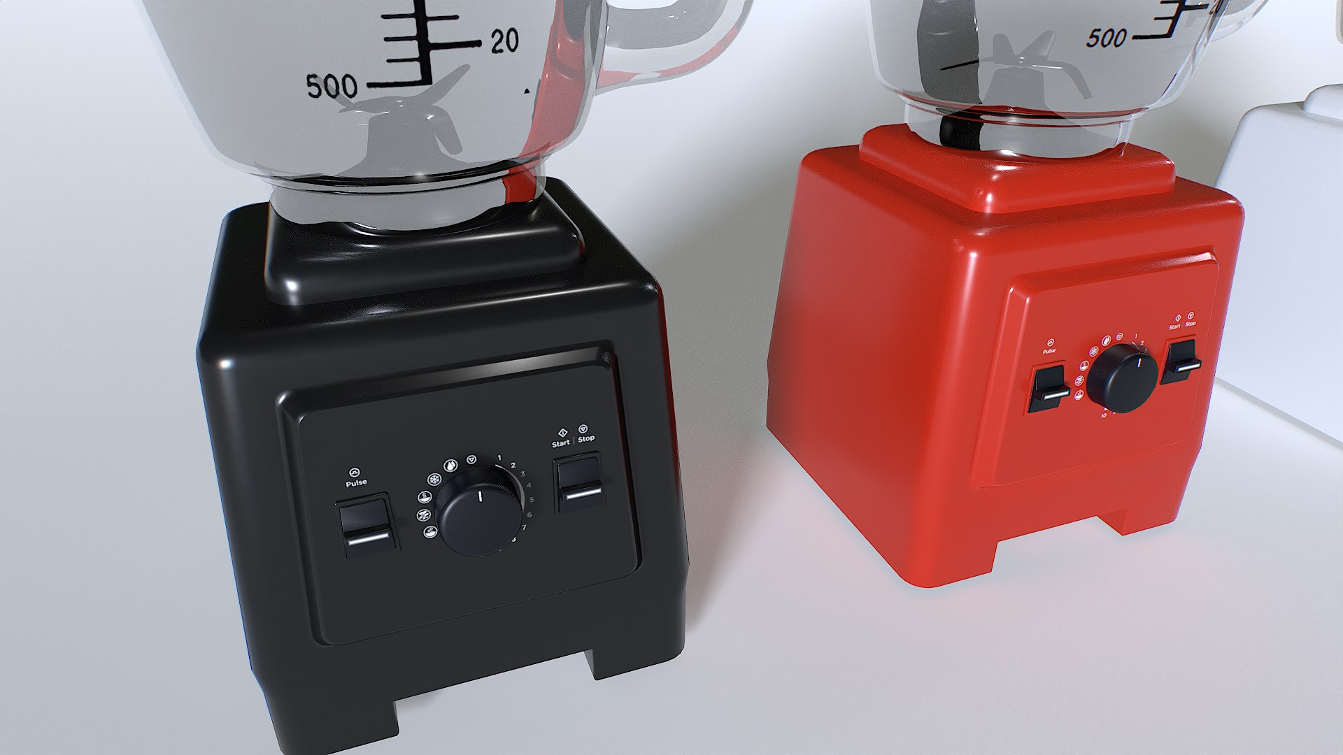 Food Blender Pack 2 3D Model - TurboSquid 2360390