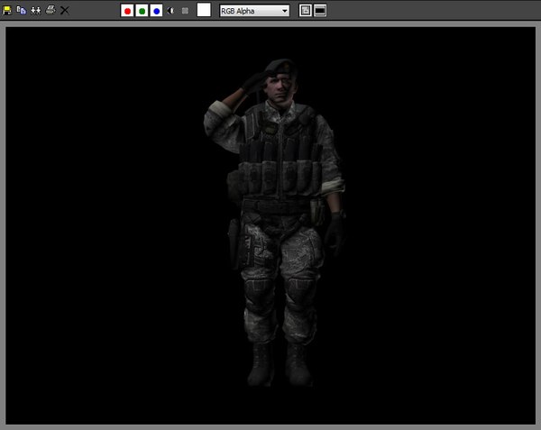 3d max soldierurbain