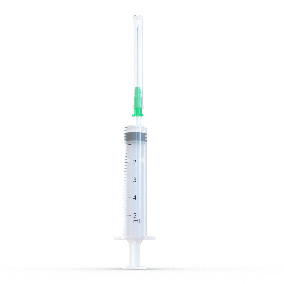 disposable syringe 5ml set obj