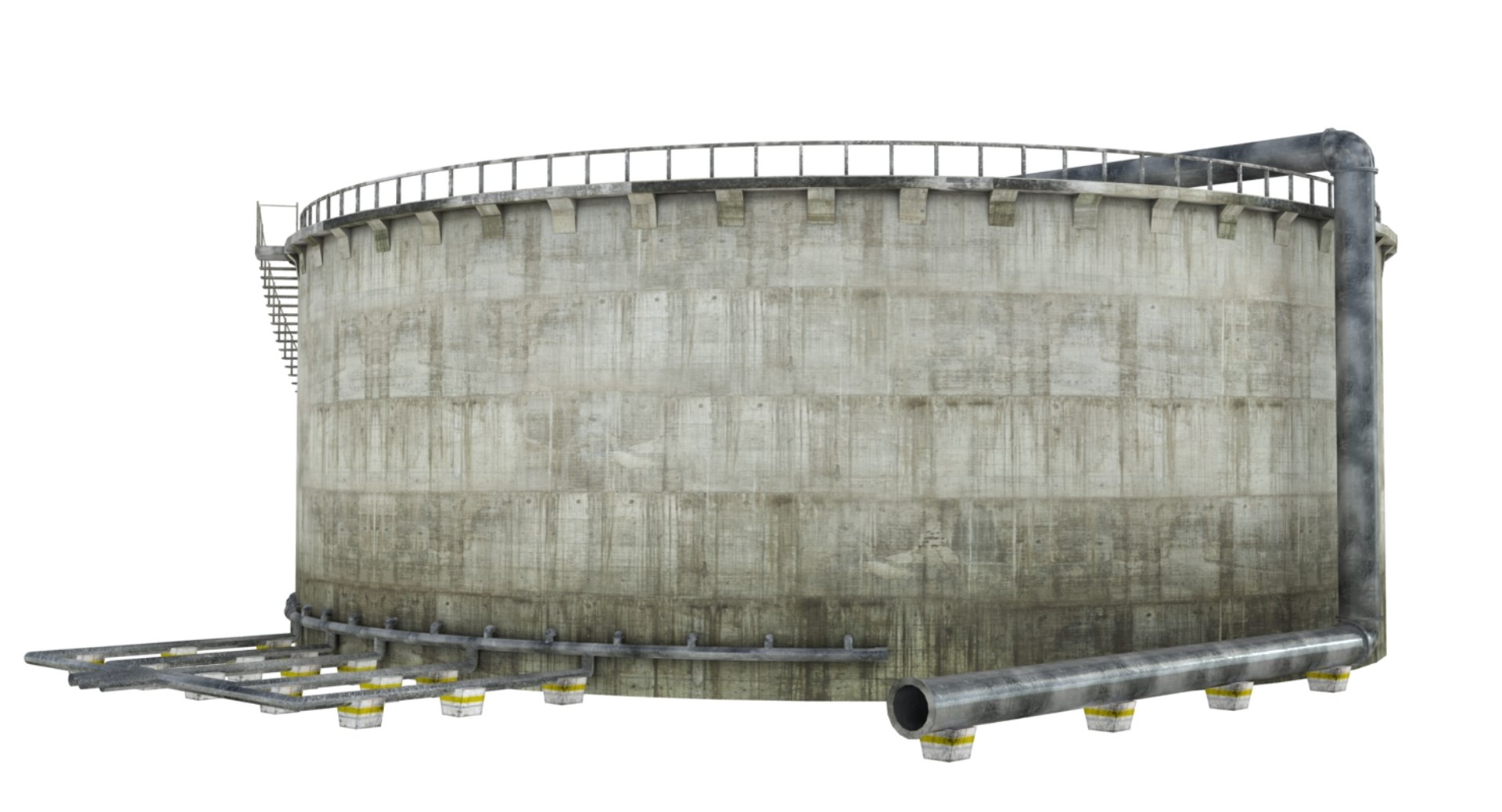3D storage tank - TurboSquid 1341815