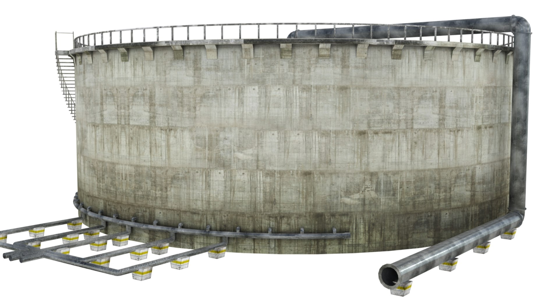 3D storage tank - TurboSquid 1341815