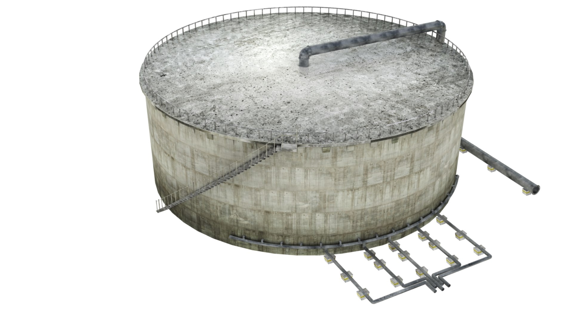 3D storage tank - TurboSquid 1341815