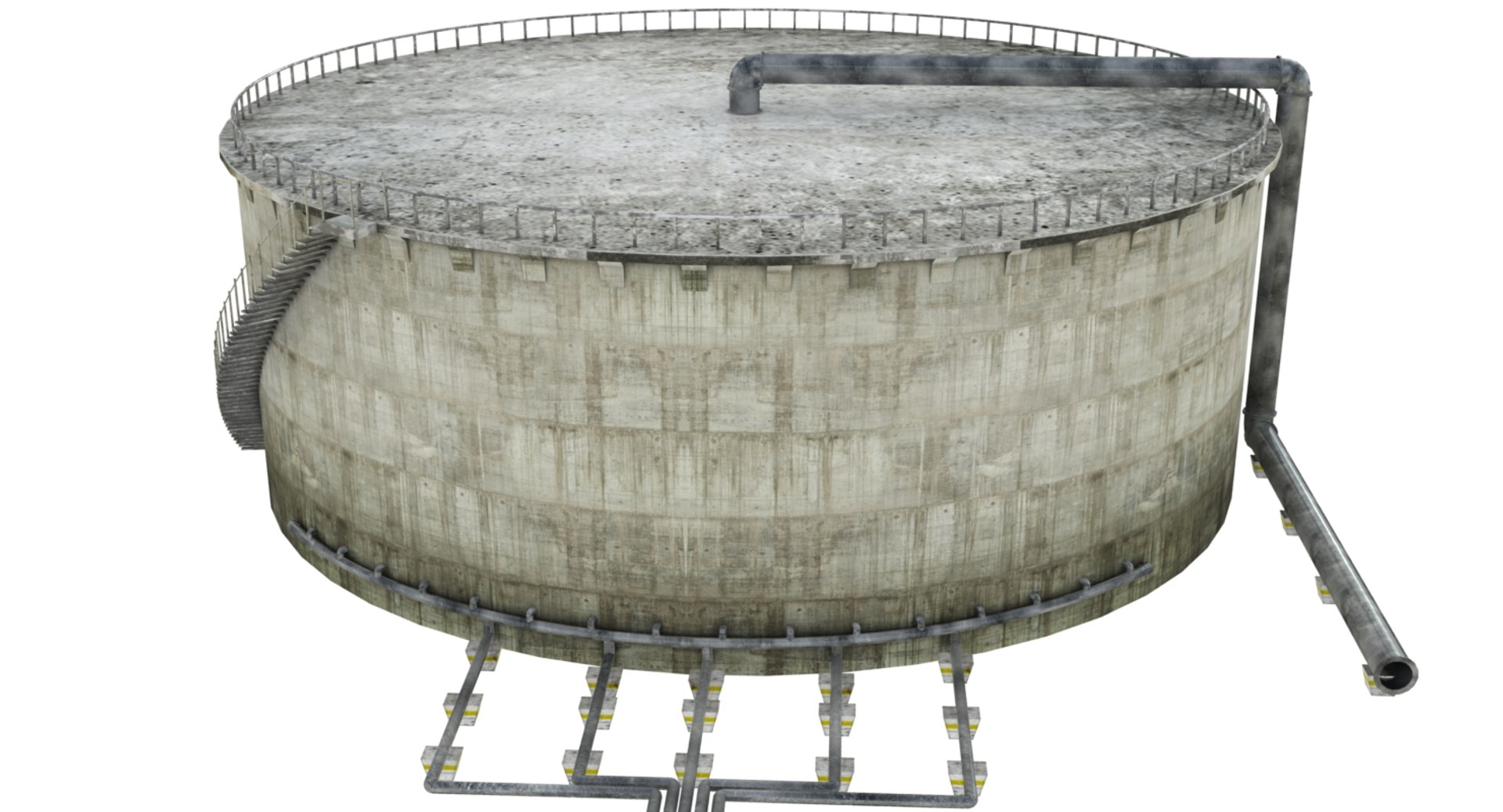 3D storage tank - TurboSquid 1341815