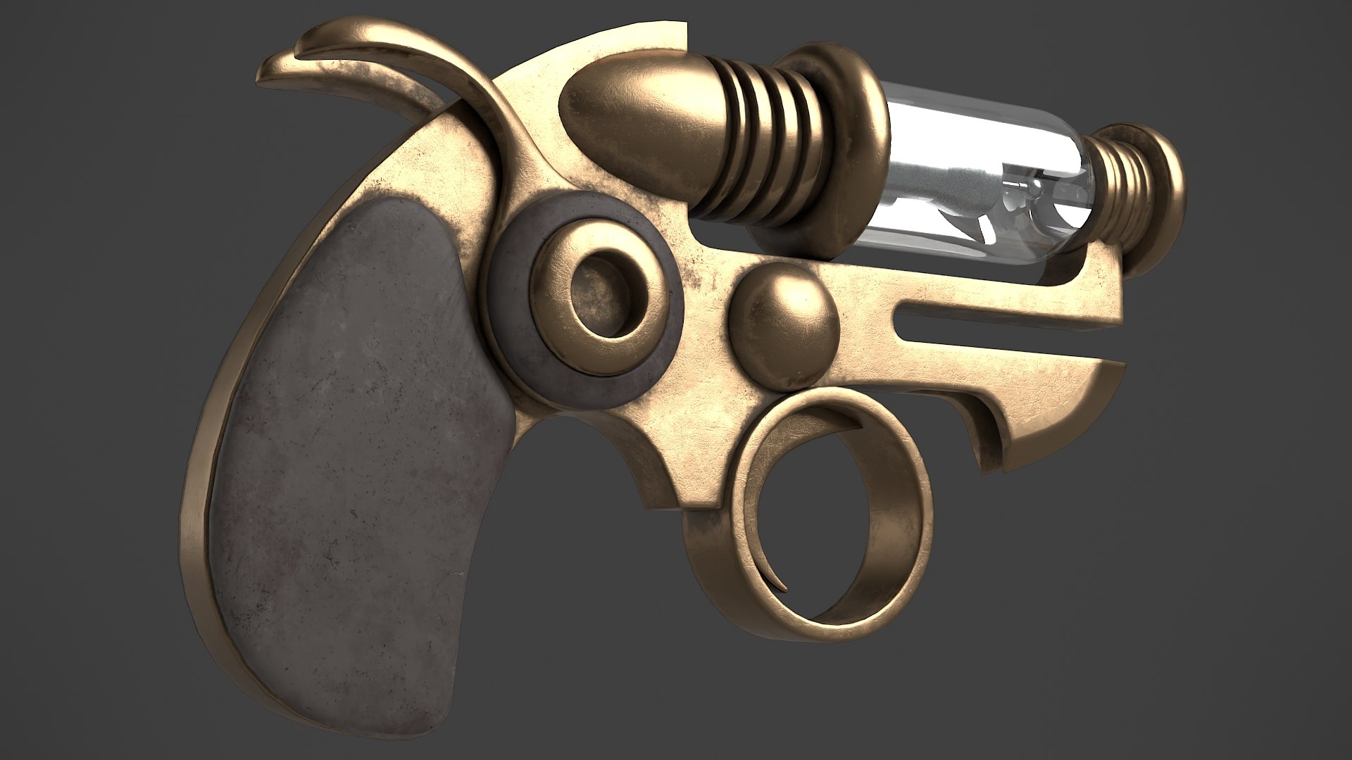 3D Fantasy Gun 23 - TurboSquid 1951036