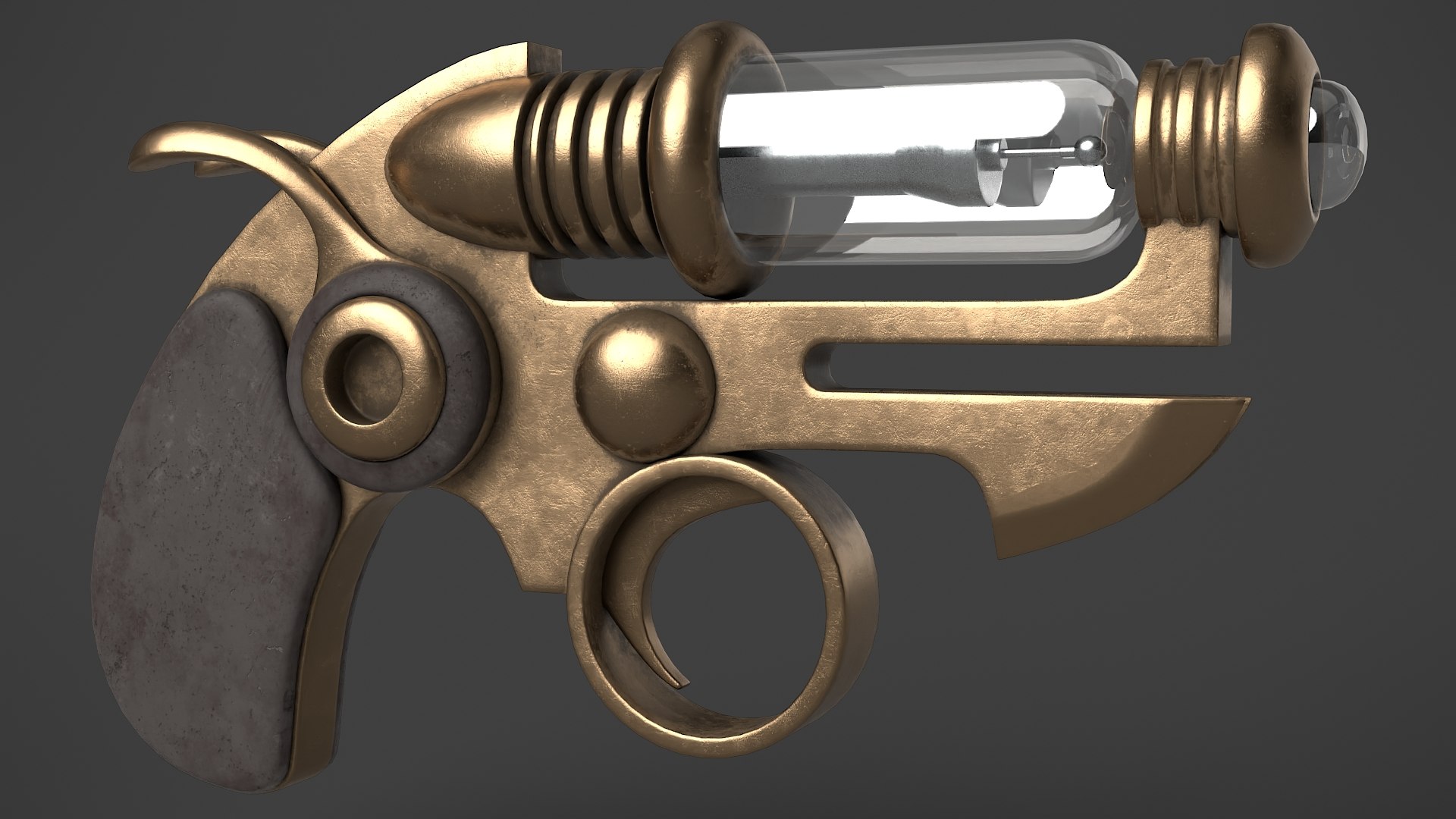 3D Fantasy Gun 23 - TurboSquid 1951036
