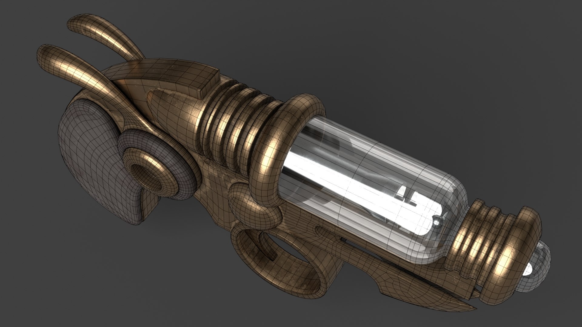 3D Fantasy Gun 23 - TurboSquid 1951036