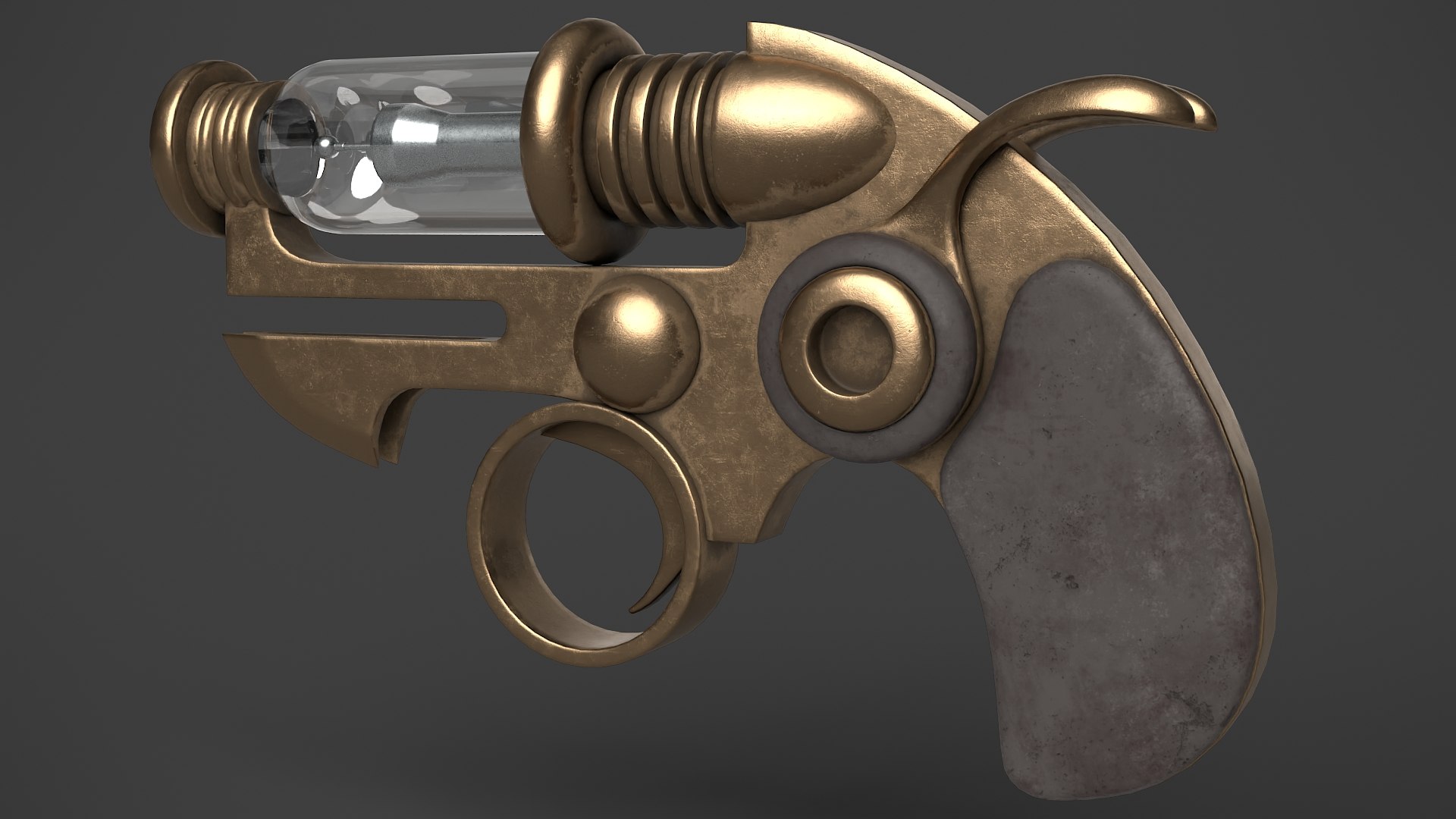 3D Fantasy Gun 23 - TurboSquid 1951036