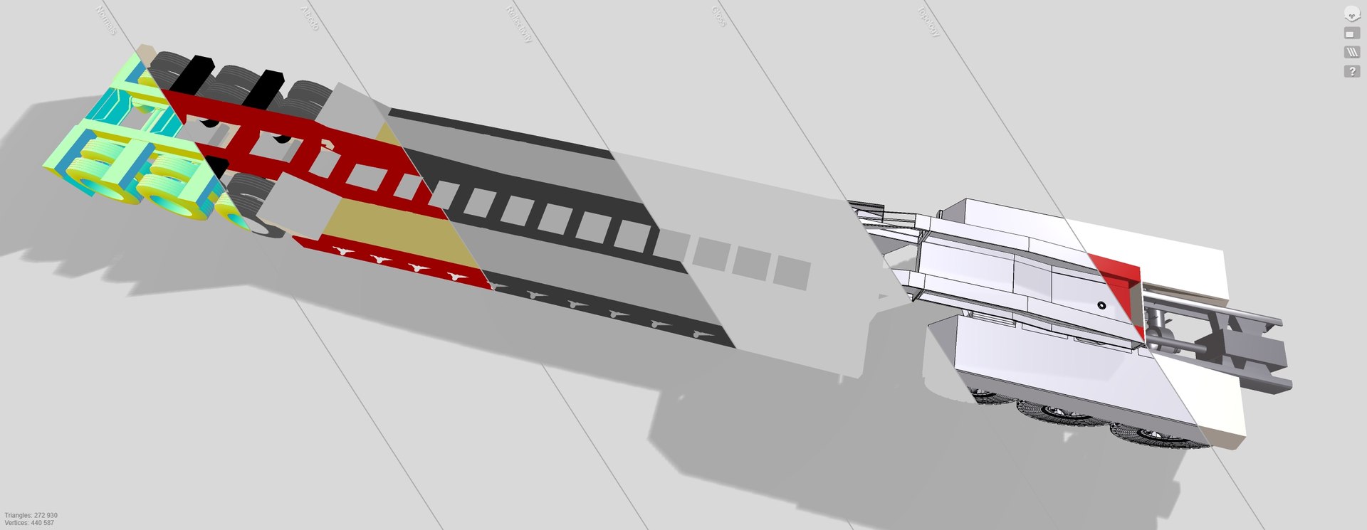 3D Loader Platform Trailer Model - TurboSquid 2058798