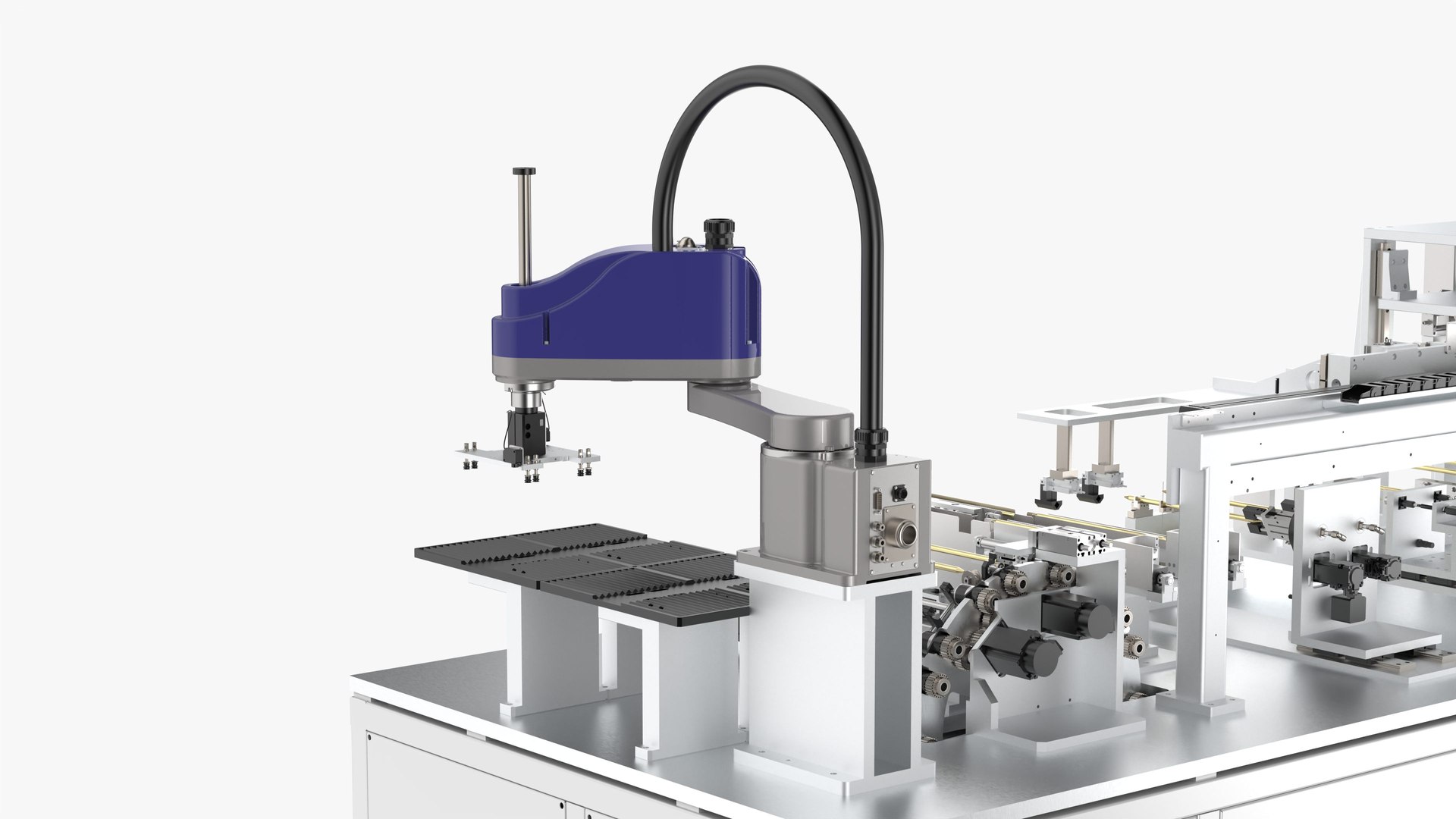 3D Model Automatic Copper Tube Full Circle Detection And Oiling Machine ...