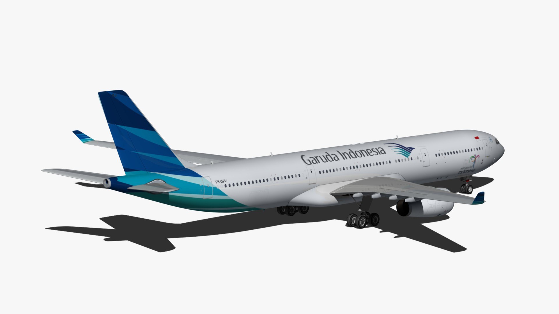 3d Model Airbus Garuda