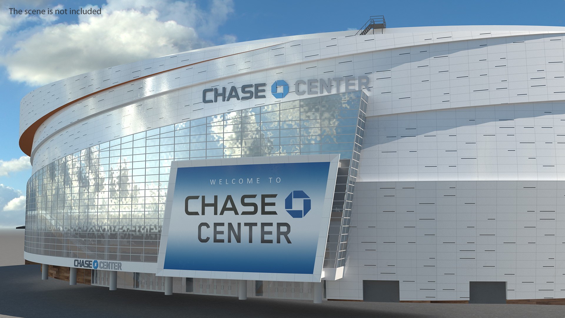 3D Chase Center Arena - TurboSquid 1614541