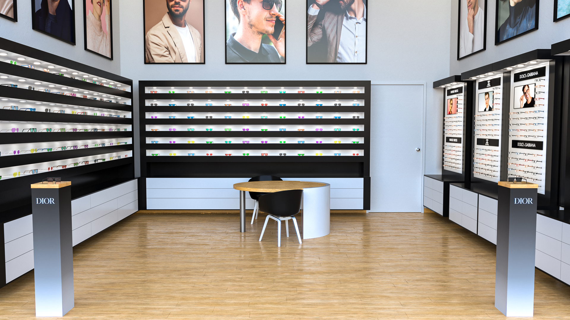 modelo 3d Tienda de Óptica - Interiorismo - TurboSquid 1954659