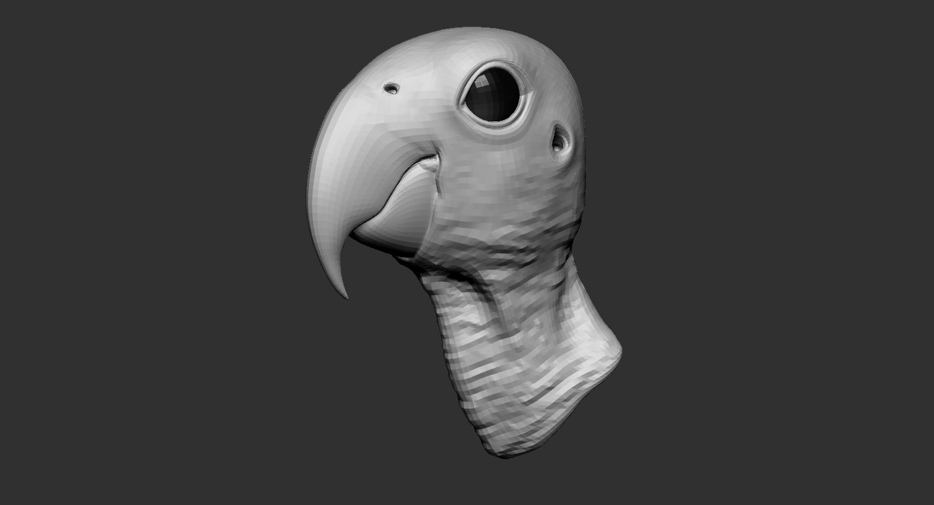 Parrot Head Base Mesh 3D Model - TurboSquid 1428858