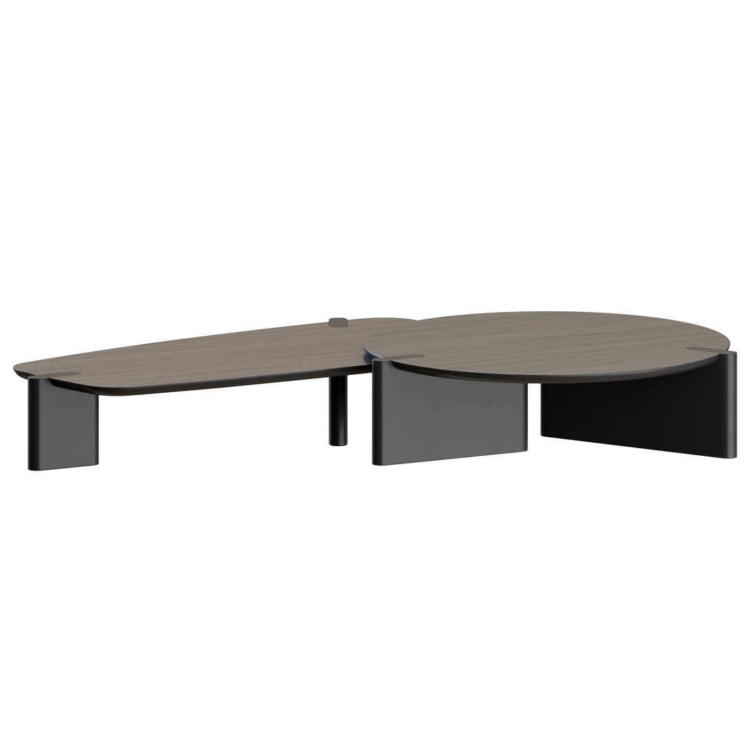 Flatiron Coffee Table By Bonaldo 3D Model - TurboSquid 2411600