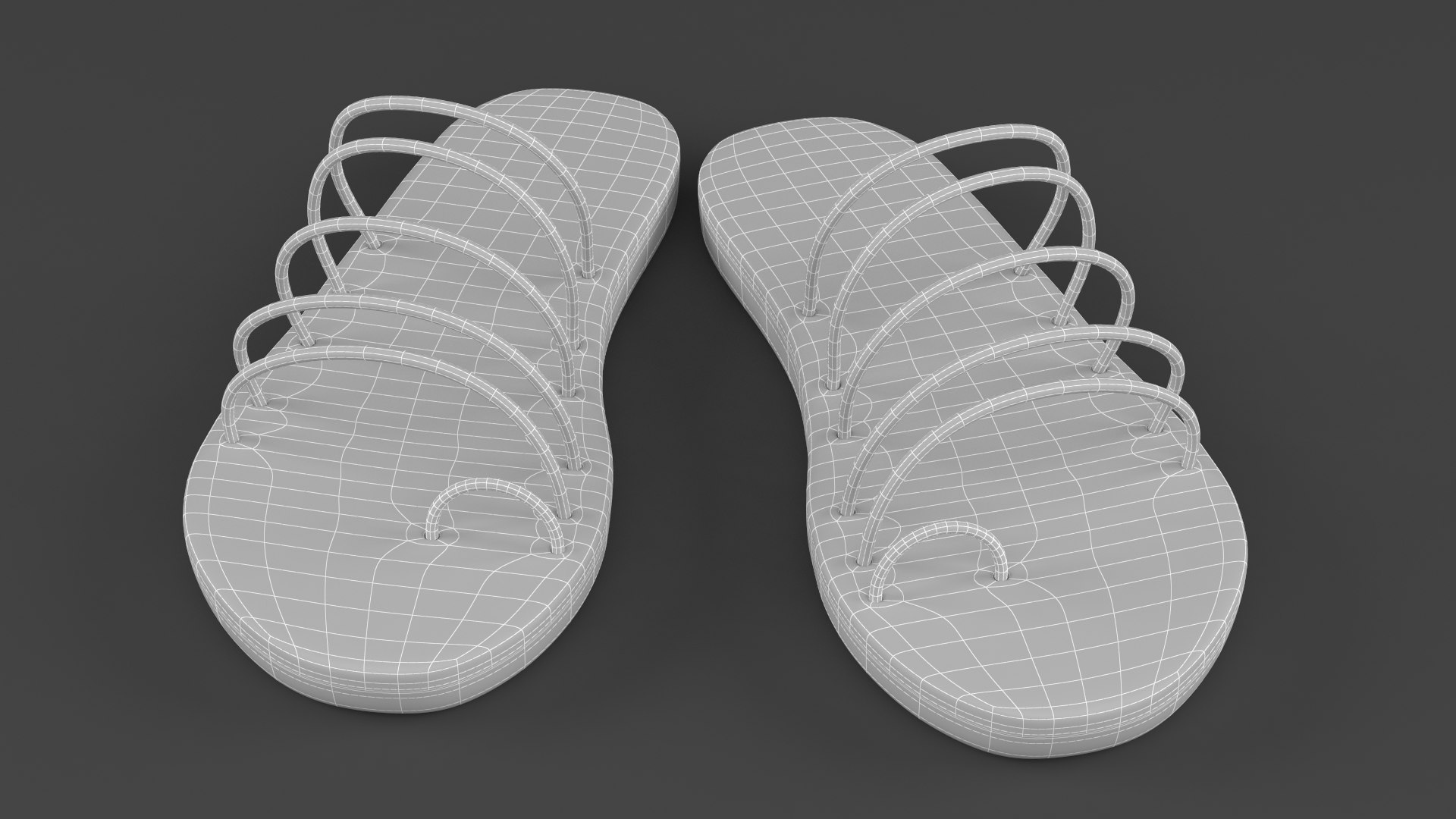 3D Slide Sandal - TurboSquid 1879029
