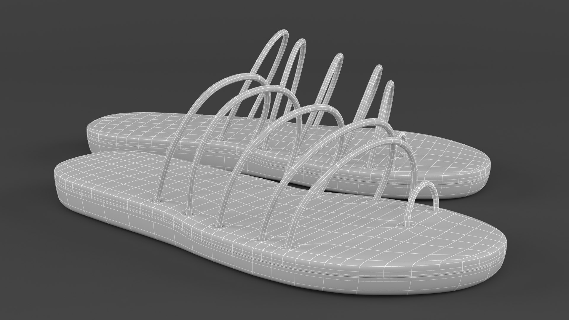 3D Slide Sandal - TurboSquid 1879029
