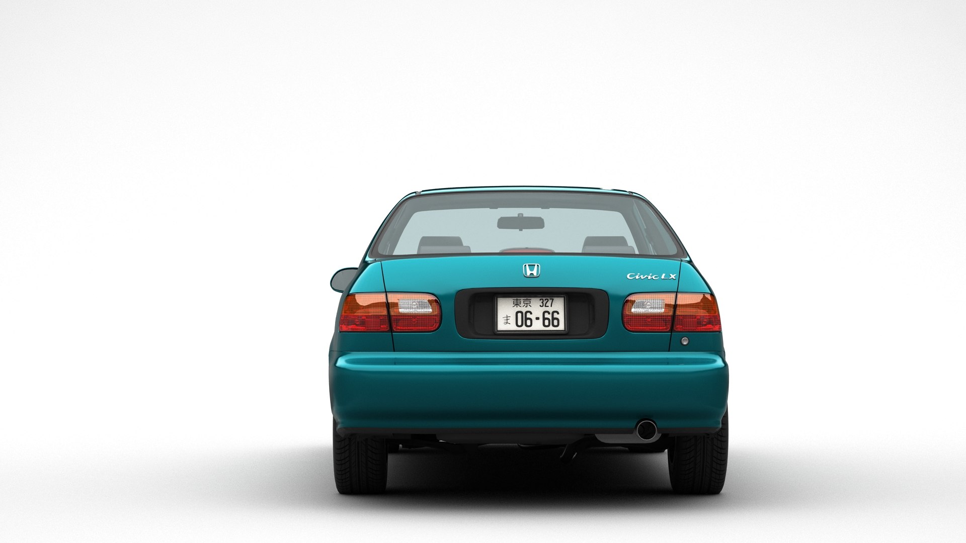 3D Honda Civic Sedan 1993 - TurboSquid 1994267