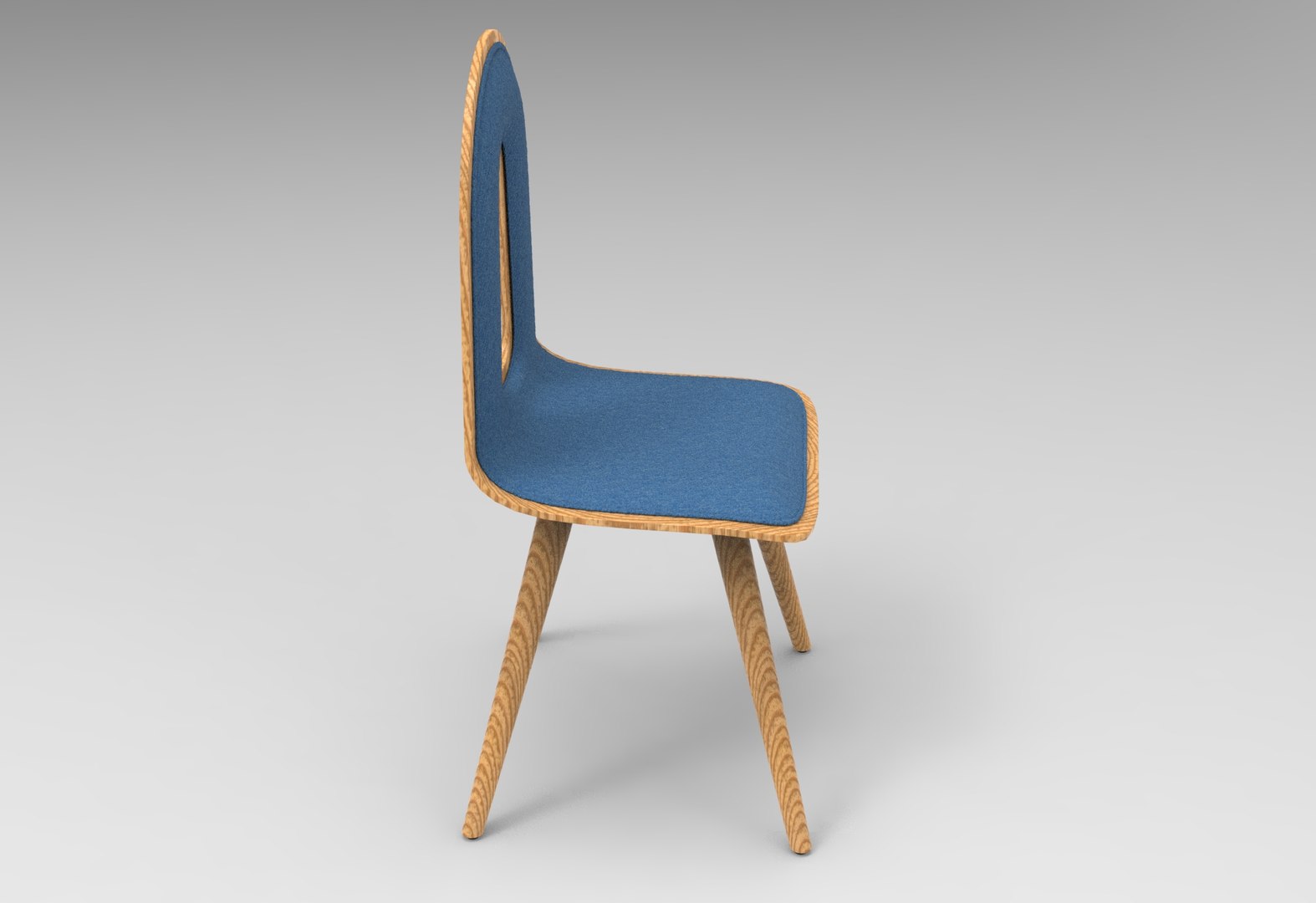 3D Gotham Woody Chair - TurboSquid 1948583
