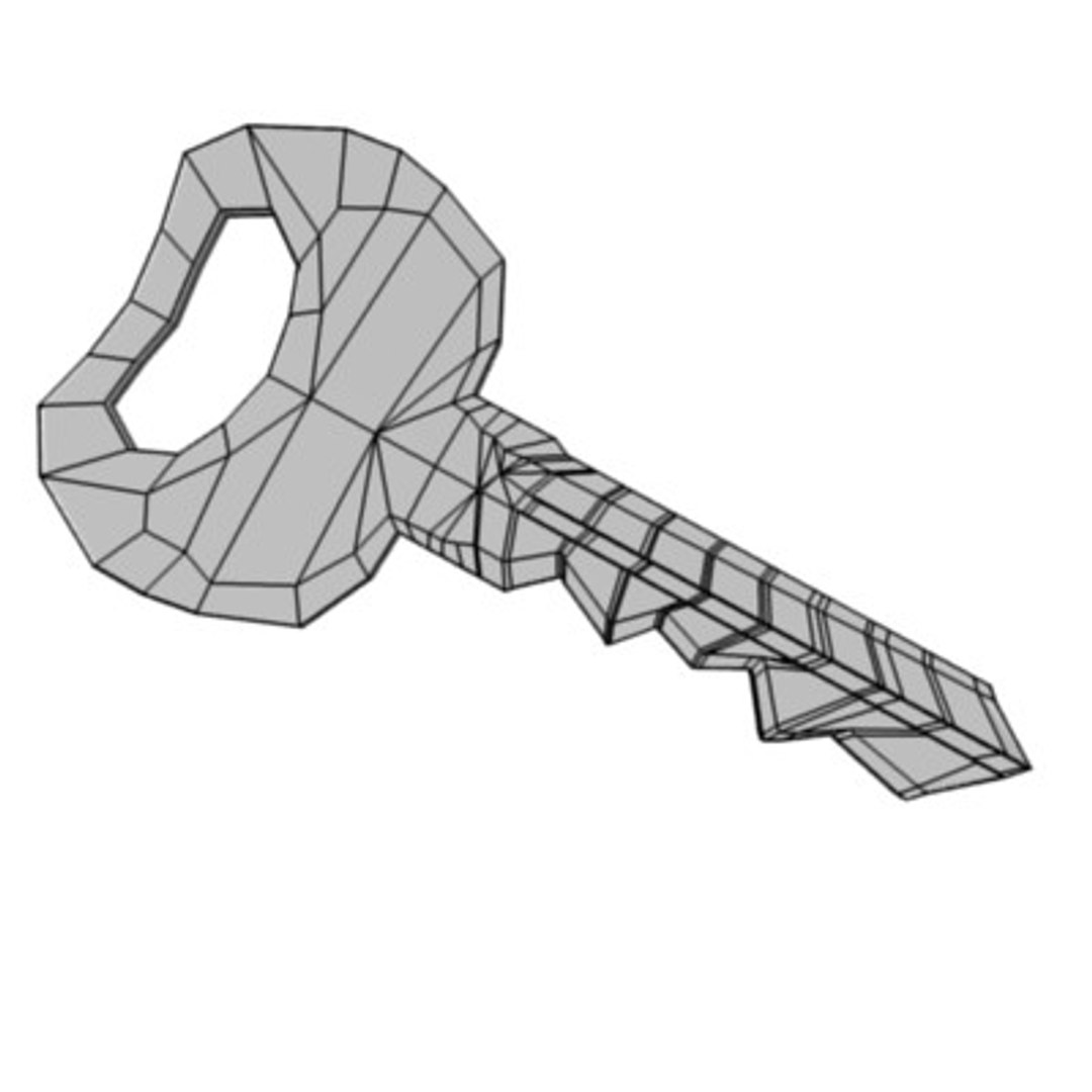 3d Key Model