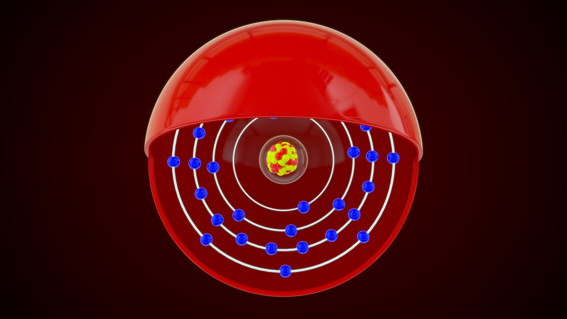 3D Krypton Chemical Element - TurboSquid 2136168
