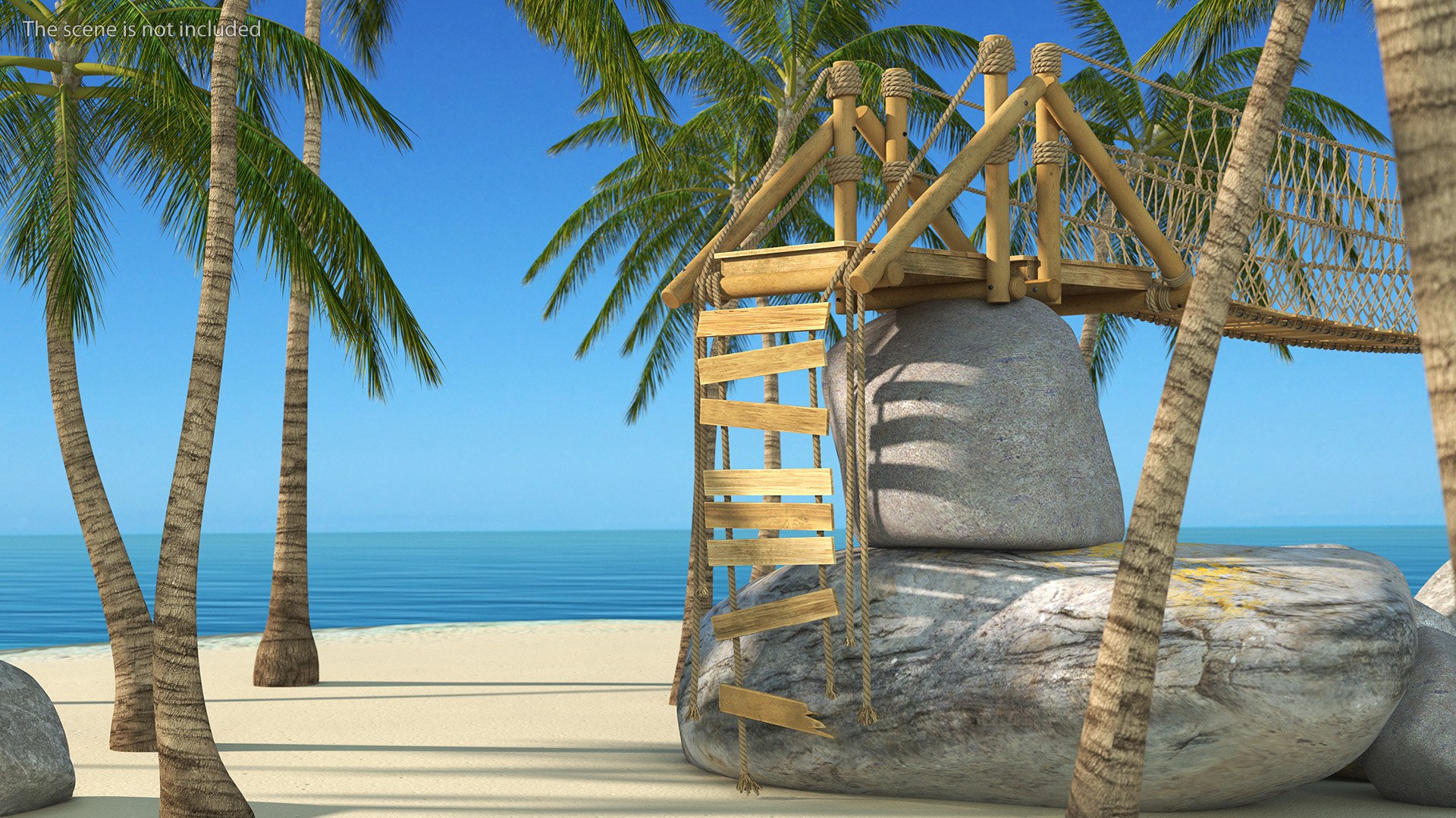 3D Rope Bridges Collection - TurboSquid 2098221