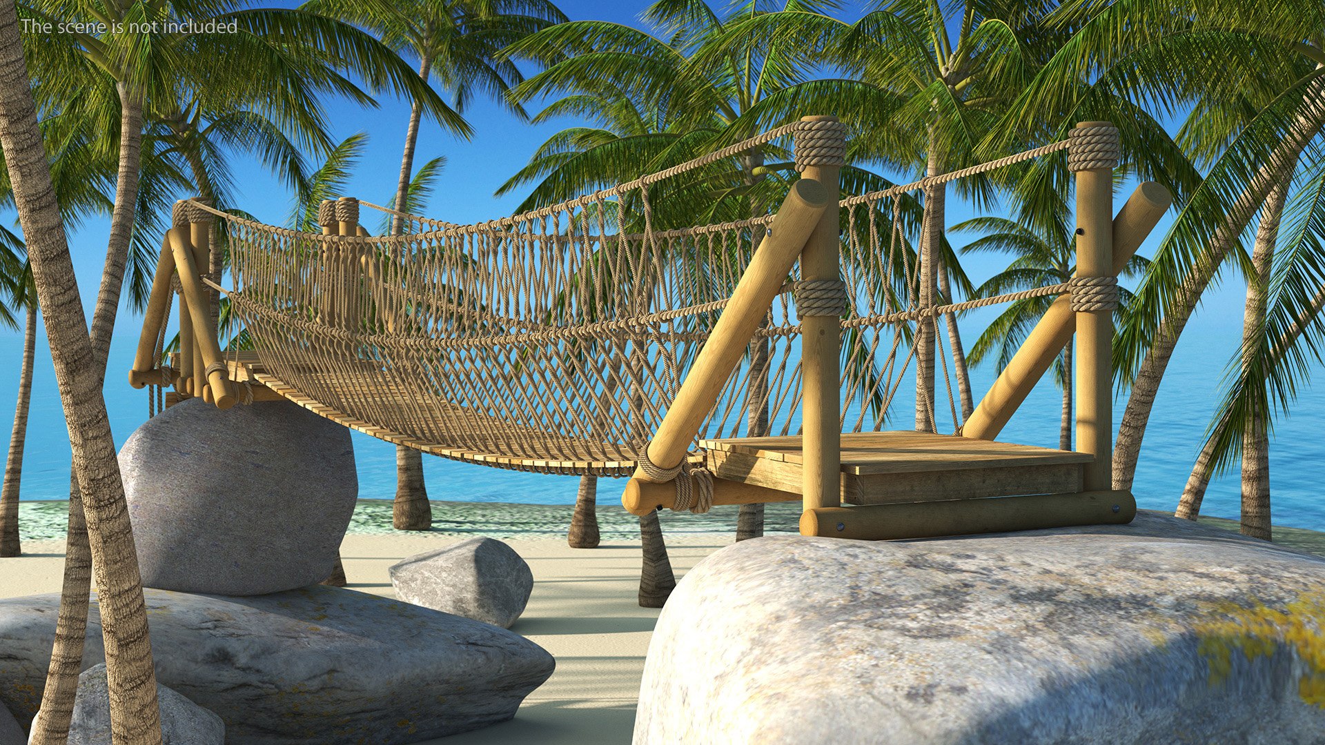 3D Rope Bridges Collection - TurboSquid 2098221