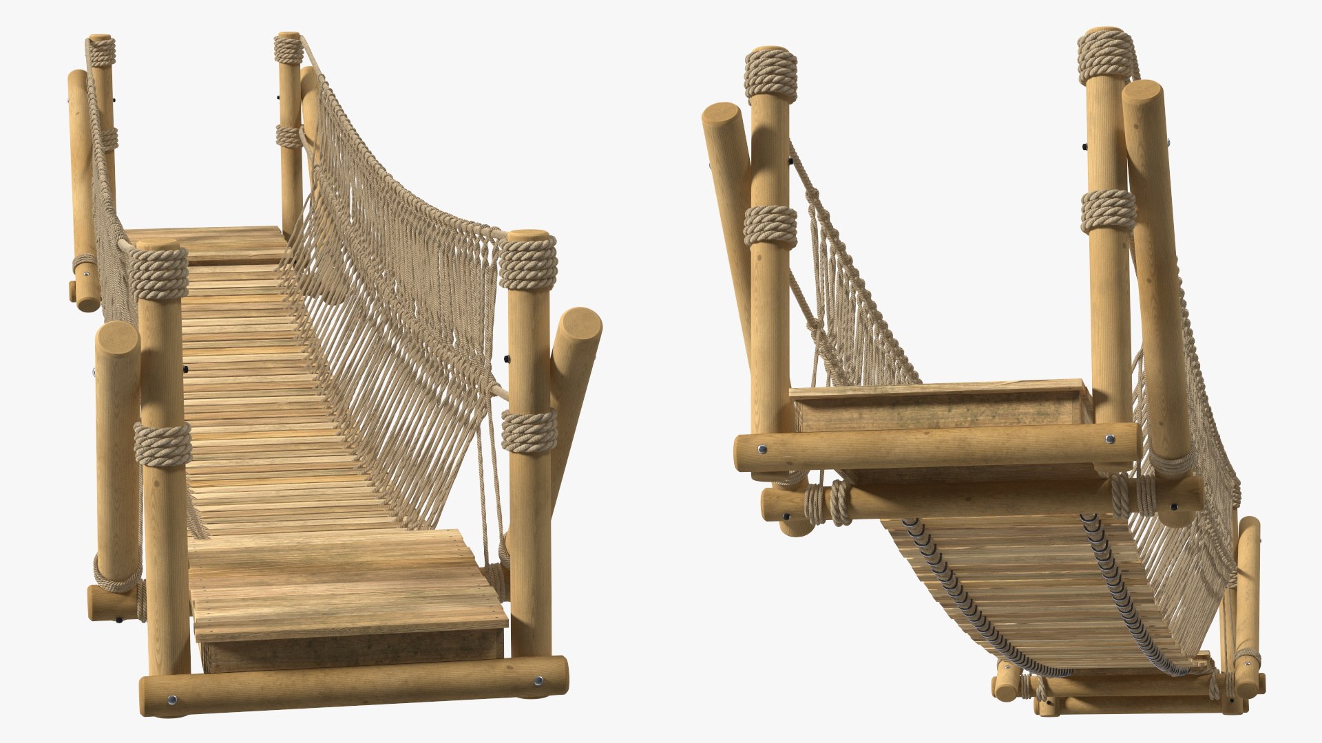 3D Rope Bridges Collection - TurboSquid 2098221