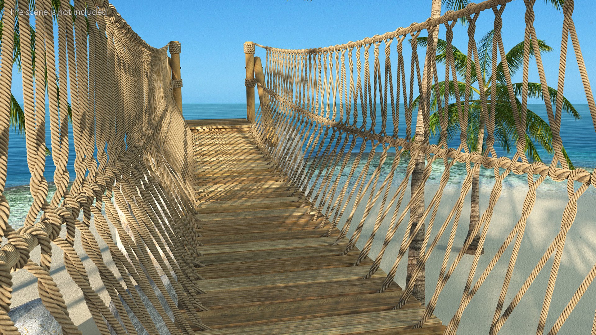 3D Rope Bridges Collection - TurboSquid 2098221