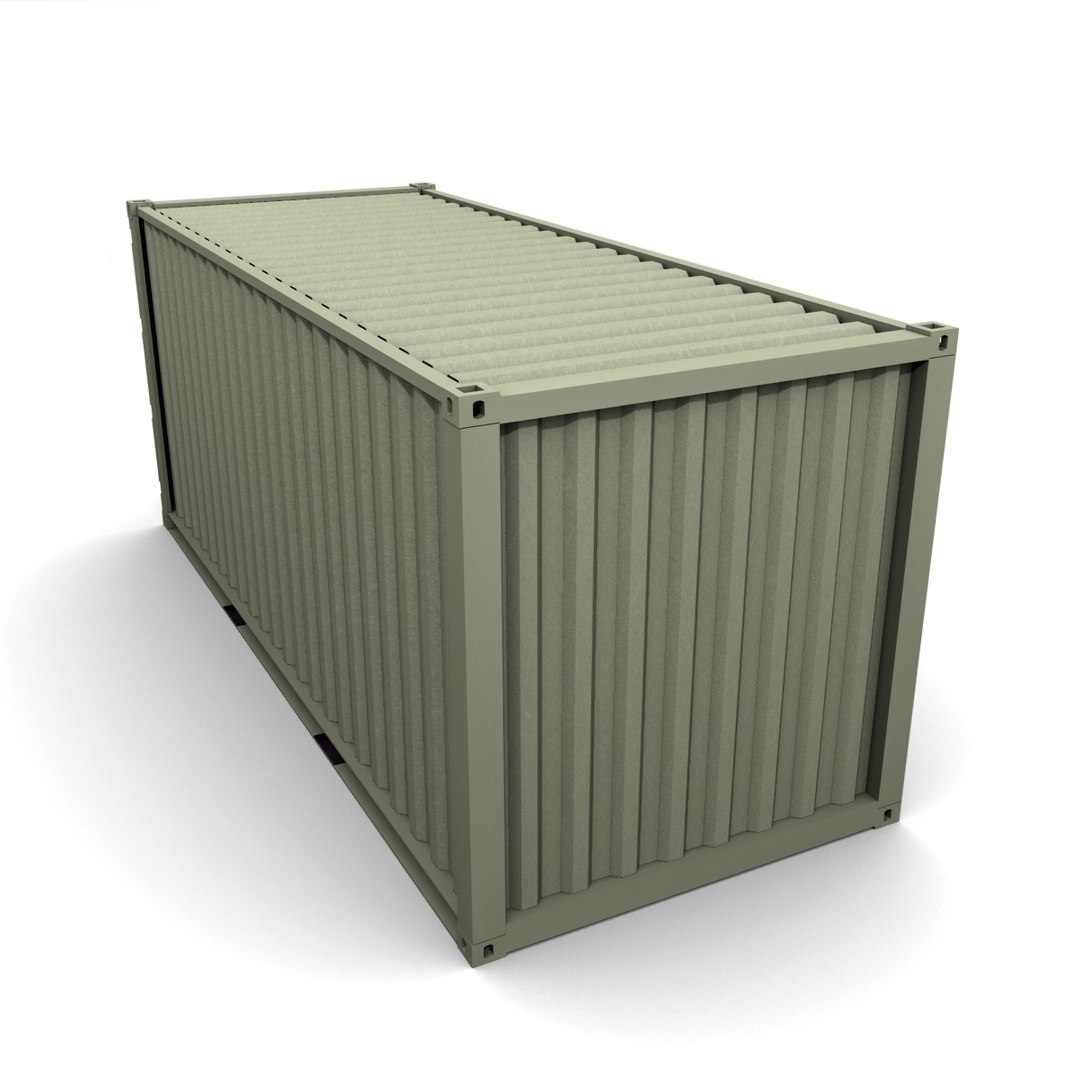 Transport Container 3d Max